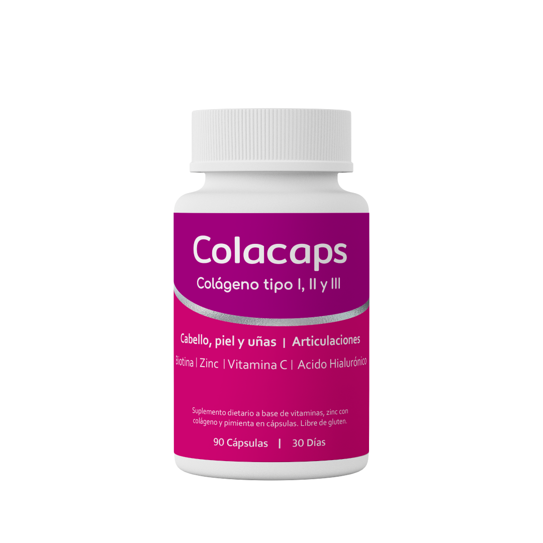 Colacaps - Colágeno Hidrolizado tipo 1, 2 y 3 en Cápsulas – FYNUTRITION